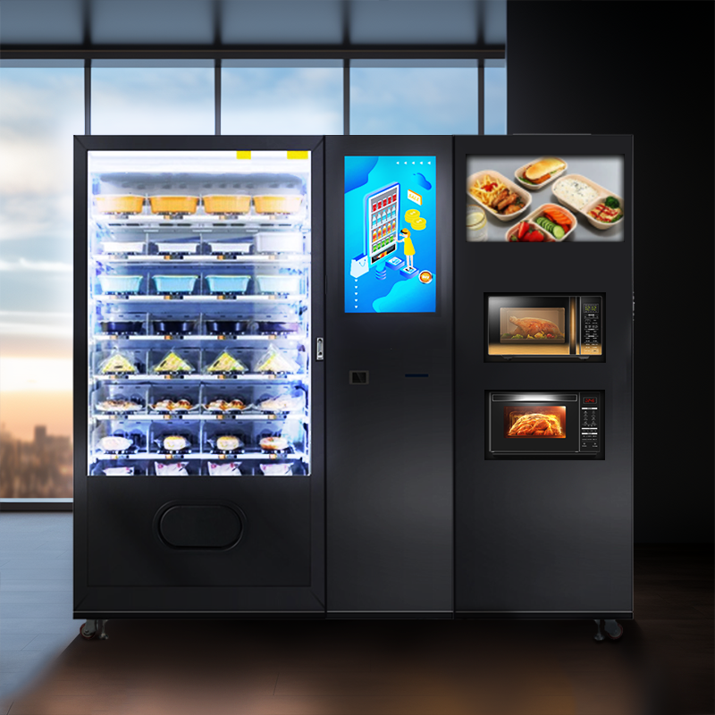 meal vending machine with microwave , meal vending machine , vending ...